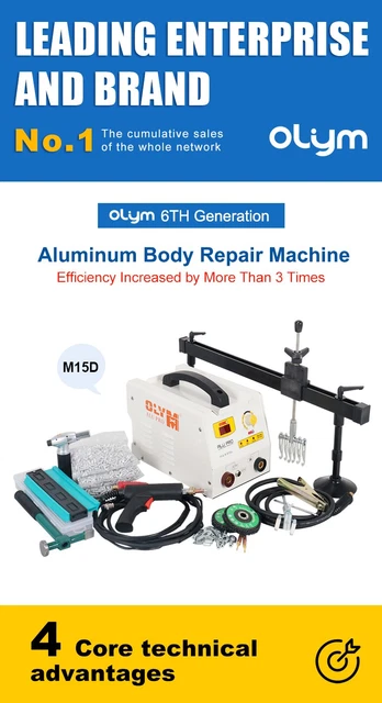 OLYM M15D ALUMINUM dent puller spot welder machine car auto repair NEW ...