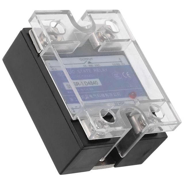 SOLID STATE RELAY Single Phase Semi-Conductor Relay DC Relay Device £12 ...