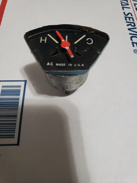 AC DELCO GAUGE 6490858 1974-79 Chevy Van Water Temp Gauge NEW OLD STOCK ...