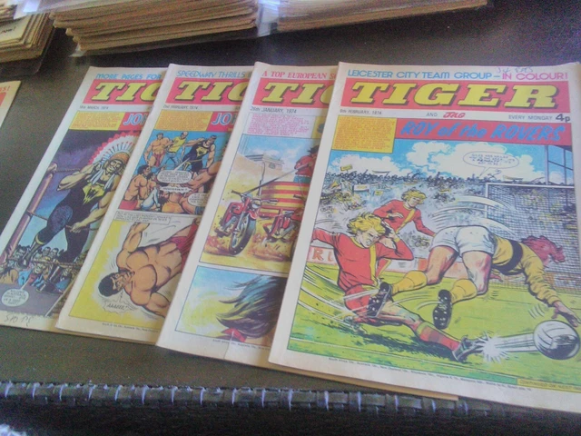 TIGER AND JAG Comics 2 January 1974 to 16 March 1974 Skid Solo EUR 7,04 ...