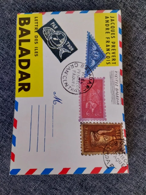 LETTRE DES ILES Baladar, Jacques Prevert et Andre Francois EUR 3,00 ...