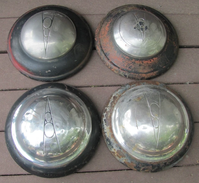 VINTAGE ORIGINAL FORD V8 1930’s Hubcaps (x4) $126.39 - PicClick CA