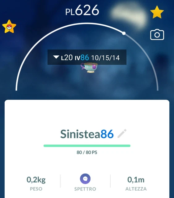 POKÉMON GO 🍵 SINISTEA 🫖 Registered or Not Registered Trade EUR 2,90 ...