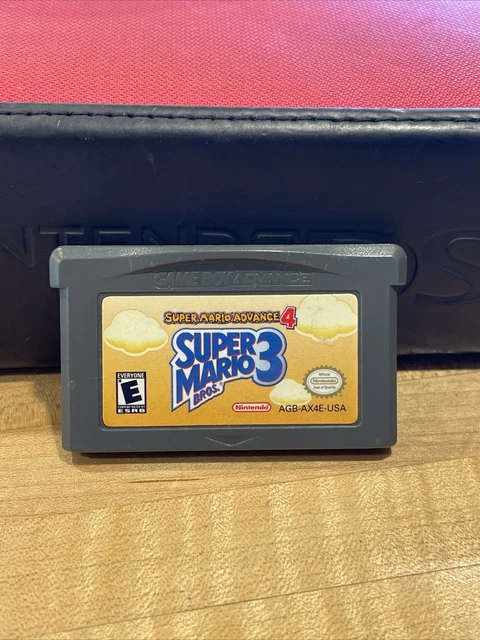 SUPER MARIO ADVANCE 4 Super Mario Bros 3 autentico per Nintendo Game ...