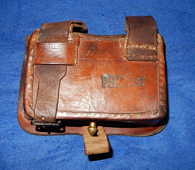 FRANCO PRUSSIAN WAR period Prussian cartridge pouch for the Dreyse ...