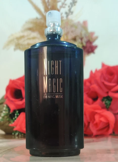 AVON NIGHT MAGIC Evening Musk Perfume 50ml level as shown. No Box no ...
