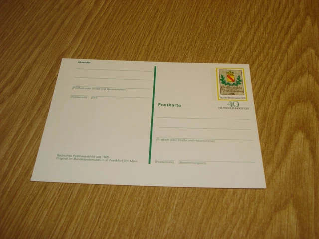 #AMPKI265-3 PLUS KARTE Pluskarte Tag der Briefmarke 1978 Essen EUR 1,00 ... #AMPKI265-3 PLUS KARTE Pluskarte Tag der Briefmarke 1978 Essen EUR 1,00 ...