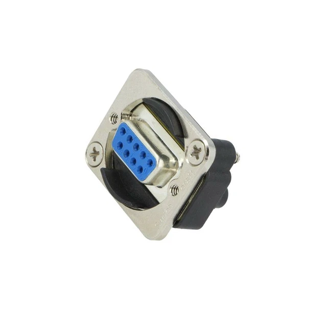 EHDB9FF ANSCHLUSS: D-SUB-STECKVERBINDER silber Serie: EH 19x24mm ...