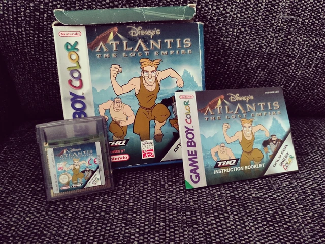 ATLANTIS: THE LOST Empire (Gameboy Advance) tatty box with booklet £10. ...