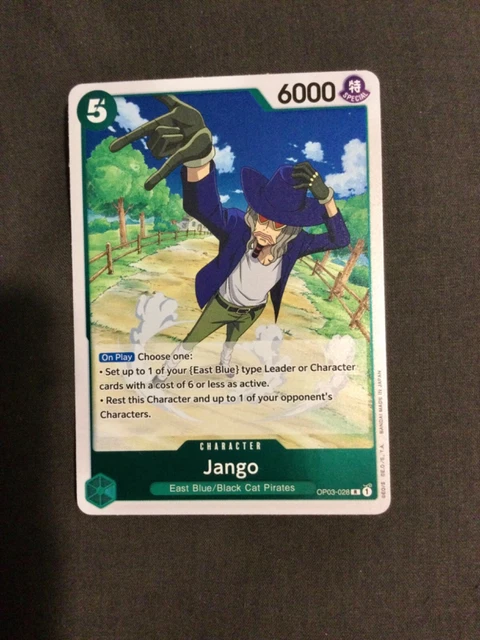 ONE PIECE CCG Pillars of Strength JANGO OP03-028 R English $2.00 ...