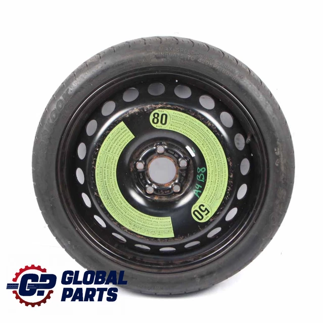 ROUE DE SECOURS Audi A4 B8 compacte en acier R19 4J Hankook 125/70 ...