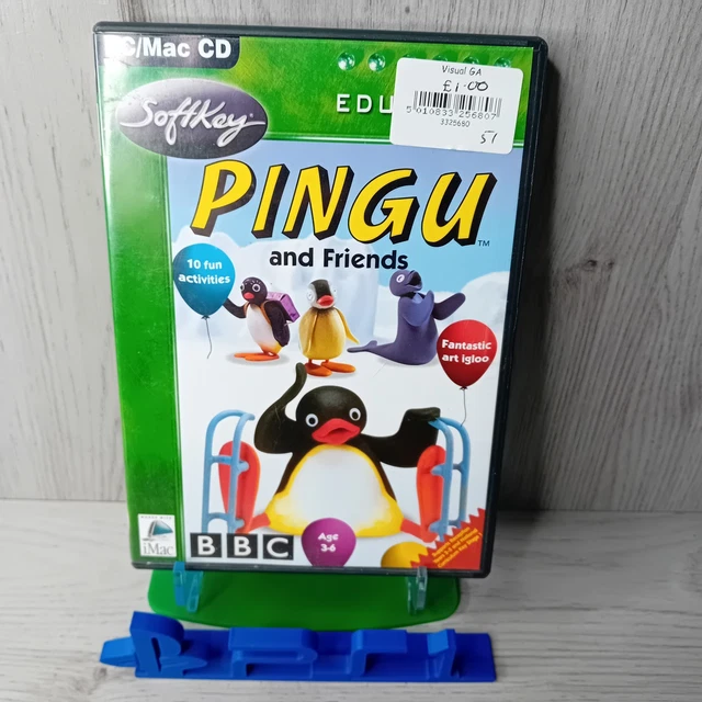 PINGU AND FRIENDS Pc Cd Rom Game - Rare Retro Gaming Bbc Softkey £20.36 ...