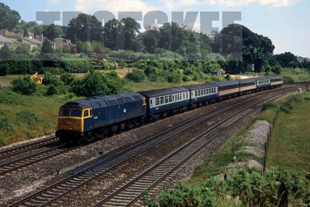 35MM SLIDE BR British Rail Diesel Loco Class 47 47072 1989 Original £3.99 - PicClick UK