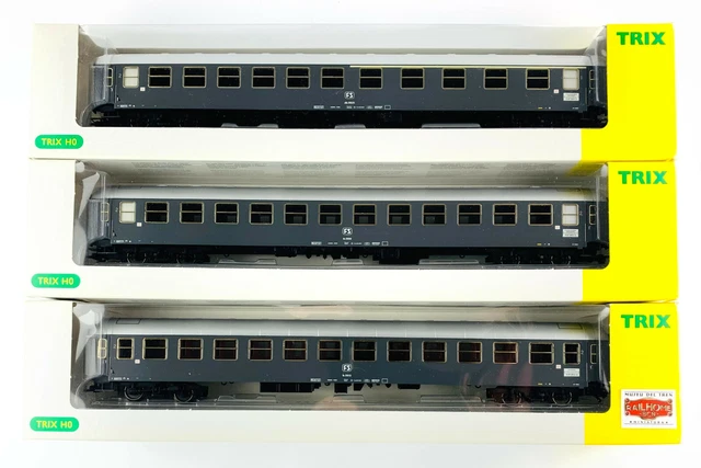 TRIX H0 23414 - Set Da 3 Auto Passeggeri FS " - Come Nuovo EUR 268,63 ...