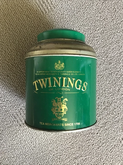 TWININGS ENGLISH BREAKFAST Tea Tin/Caddy [Empty] Made In England $10.00 ...