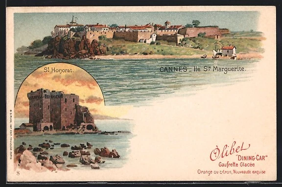CPA CANNES, ILE St. Marguerite, St. Honorat Ruine EUR 10,00 - PicClick FR