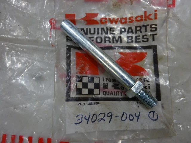 KAWASAK NOS REAR FOOTREST BAR Old JIS Thread 110mm G3TR GA3 £11.95 - PicClick UK