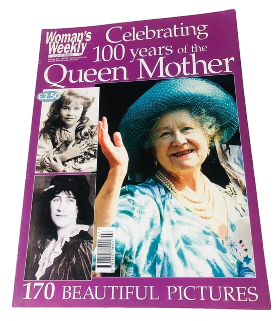 MAGAZINE WOMANS WEEKLY Celebrating 100 Years of the Queen Mother ra £12 ...