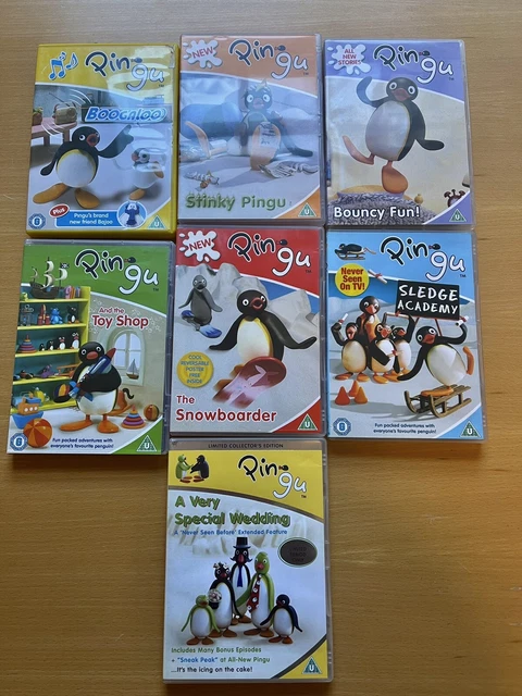 PINGU DVD COLLECTION, 7 DVDs £26.00 - PicClick UK