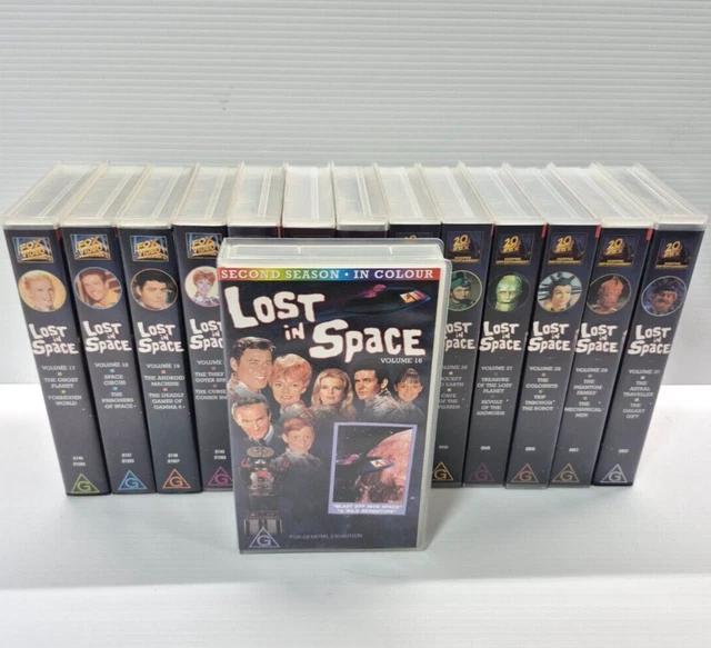 LOST IN SPACE VHS Video Tape Volume 16 - 20 & 22 - 30 Collection with ...