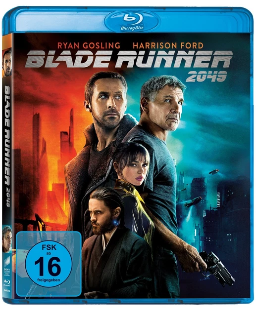 BLADE RUNNER 2049 (Blu-ray) Ford Harrison Gosling Ryan Wright Robin De ...
