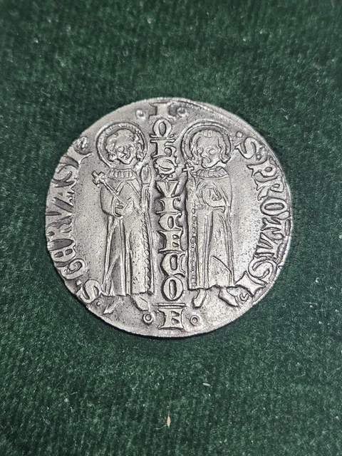 SILVER 80% TOKEN type coin, s protasi gervasi ambrosi ,Italy Milan ...
