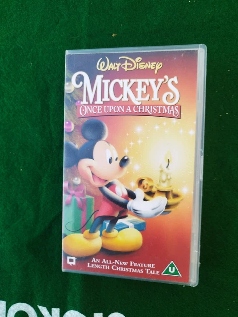 FILM VHS MICKEY Mouse Once Upon A Christmas neuf scellé ancien stock ...