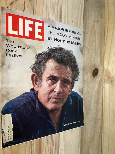 LIFE MAGAZINE AUGUST 1969 Woodstock Rock Festival Moon Venture Norman ...