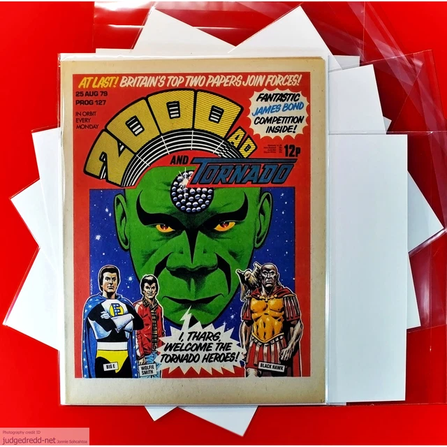 2000AD PROG 127 1 Comic 1st Tornado Brian Bolland Art 25 8 79 UK 1979 ...