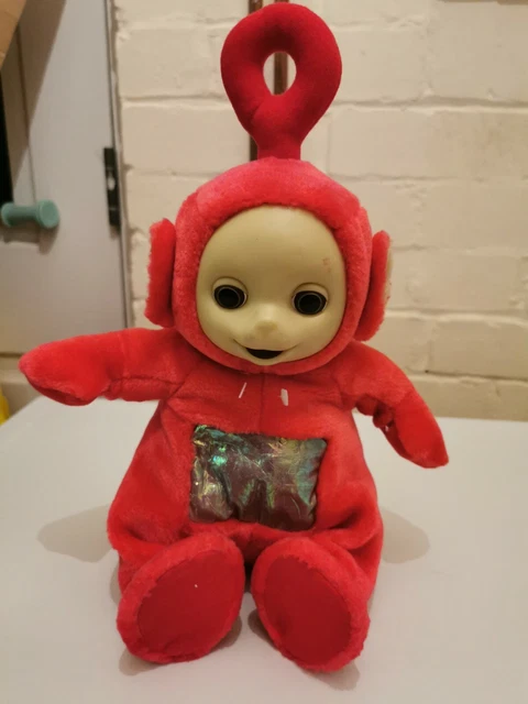 TELETUBBIES VINTAGE TOMY Dance Sing Music Animatronic Po Red Toy 1996 ...