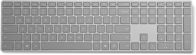 MICROSOFT SURFACE WIRELESS Keyboard 1742- Grey/Silver - NEW £49.99 ...