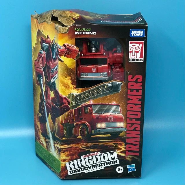 TRANSFORMERS GENERATIONS WAR for Cybertron: Kingdom Deluxe Inferno ...
