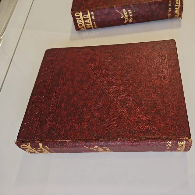 ANTIQUE BOOK WORLD War 1914-1918 A Pictured History Sir John Hammerton ...