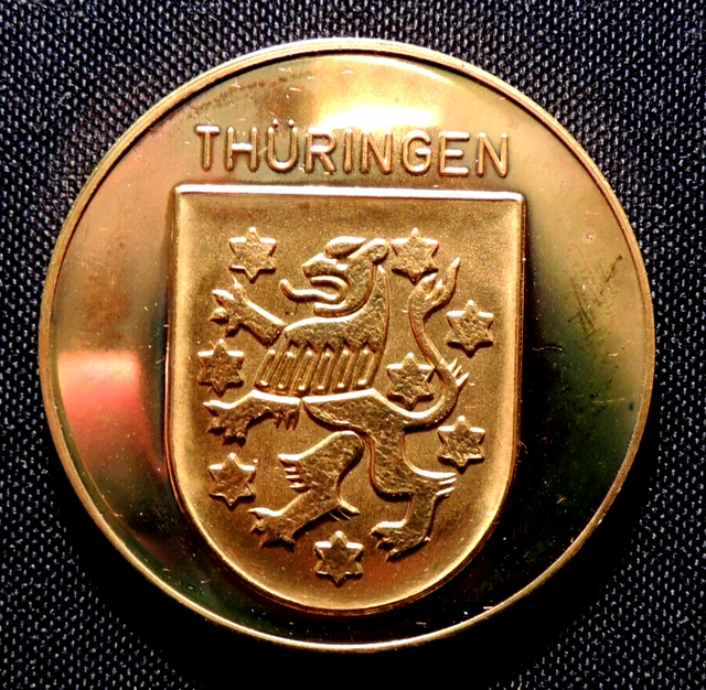 SELTEN !! MEDAILLEN 1990 100 Jahre Kyffhäuser-Kyffhäuserbund Thüringen ...