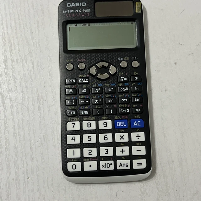 CASIO FX-991EX CALCULATOR Chinese Language Version fx-991CN X £9.99 ...