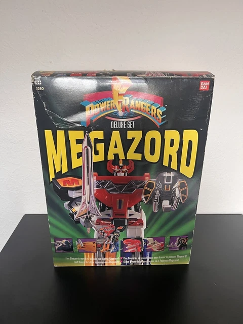 RARE VINTAGE POWER Rangers Megazord Deluxe Set 1993 100% Complete £230. ...