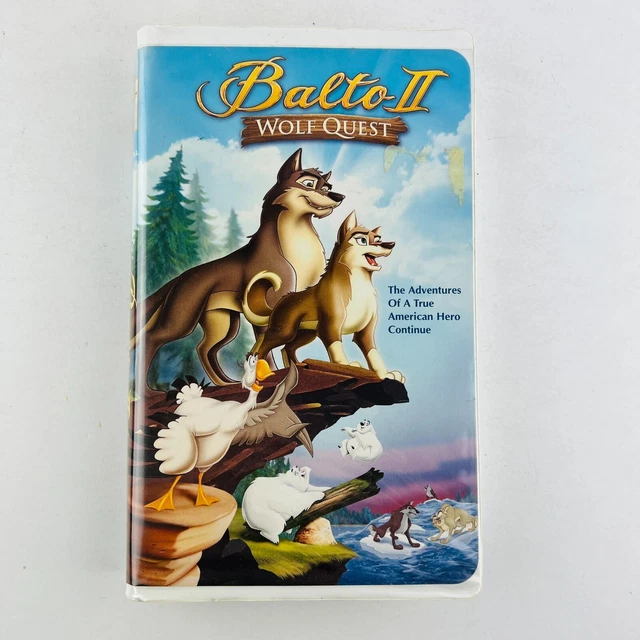 BALTO II - Wolf Quest VHS Video Tape Clamshell Case Version £8.35 ...