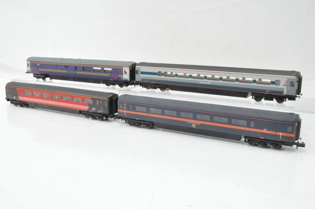 GRAHAM FARISH N Gauge - Mixed Rake 4 Mk3 Coaches - Unboxed £44.95 ...