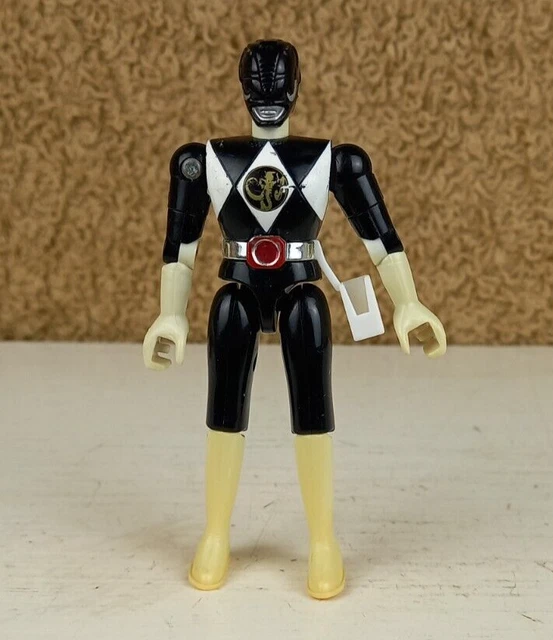 BANDAI POWER RANGERS Mighty Morphin BLACK RANGER 4,75" Figur 1993 (BITTE LESEN) EUR 9,96 ...