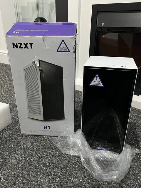 NZXT H1 V1 Mini ITX Case with Built-In PSU and AIO (NEW IN BOX) £99.48 ...