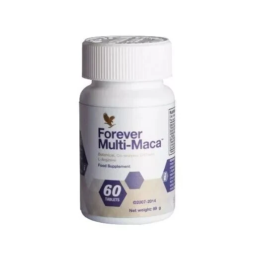 FOREVER LIVING MULTI Maca 60 Tablets proven Couple energy Long lasting ...