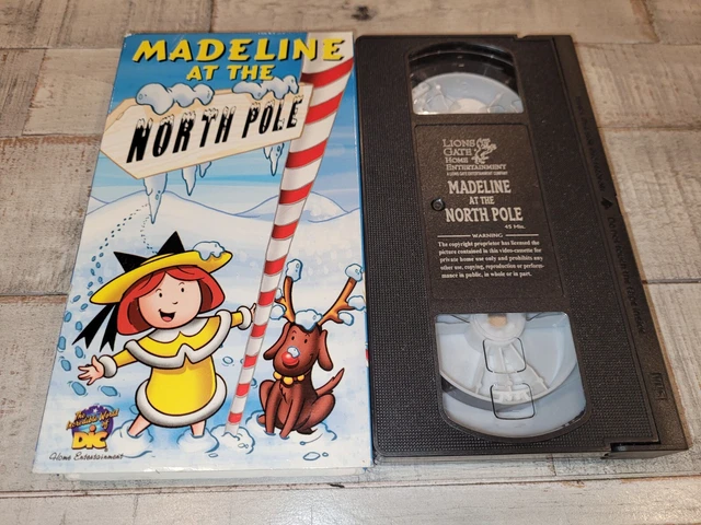 MADELINE AT THE North Pole (VHS, 2001) $35.00 - PicClick CA