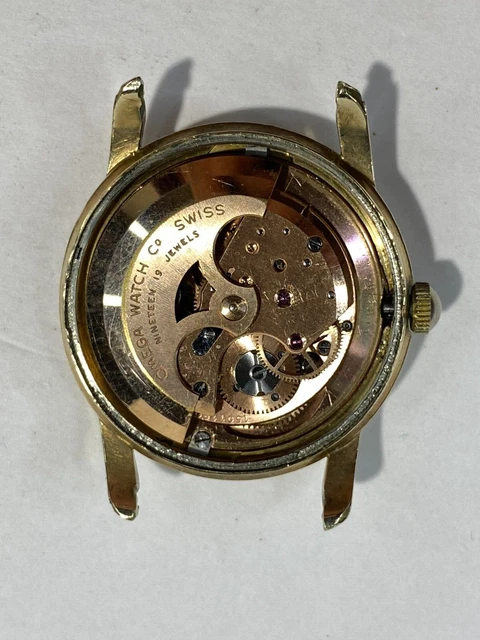 VINTAGE OMEGA CAL. 501 Automatic Men's Watch, Doesn't Run (10-#260 ...