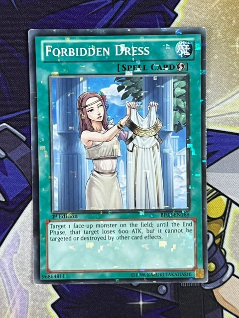 YU-GI-OH FORBIDDEN DRESS BP02-EN168 Mosaic Rare 1st Edition VLP EUR 2 ...