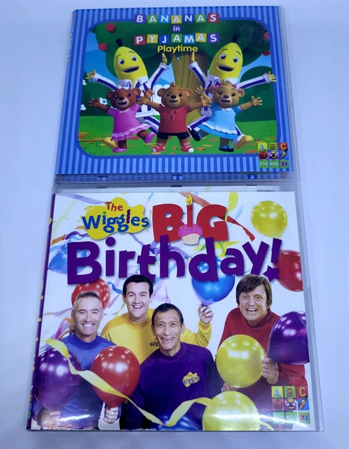 BANANAS IN PYJAMAS Child Music Playtime CD ABC & The Wiggles Big ...
