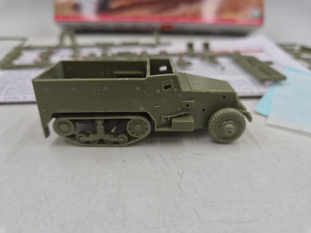 AIRFIX A02318V M3 Half-Track & 10 Ton Trailer 1:76 Model Kit Started £6 ...