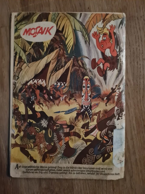 MOSAIK COMIC HEFT Nr.8 (Hannes Hegen 1957) EUR 1,00 - PicClick DE