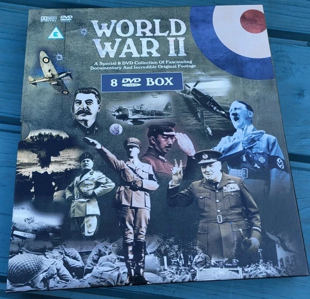 WORLD WAR 2 DVD Box Set 8-Disc Set - Collectors Edition £5.00 - PicClick UK