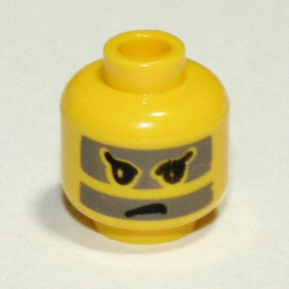 LEGO ADVENTURERS JUNGLE King Achu RARE Minifigure Head w/ War Face ...