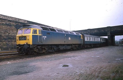 ORIGINAL COLOUR SLIDE of 47493 BR class 47 diesel loco £4.99 - PicClick UK